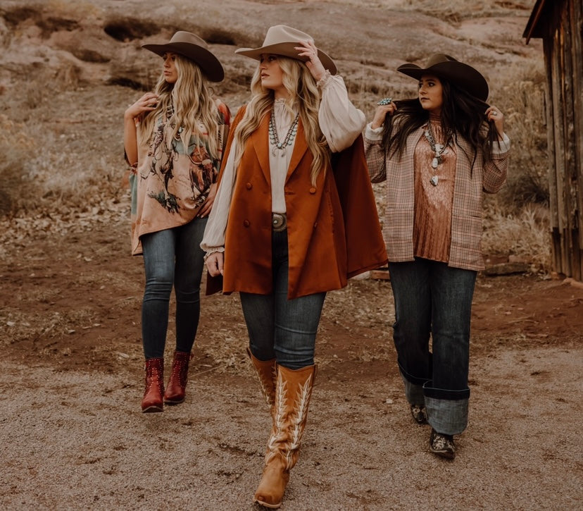 Winter Look Book – Blush Out West